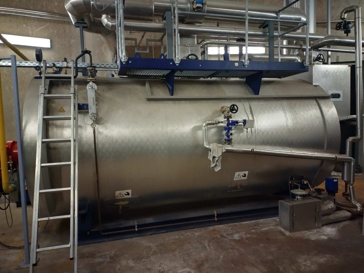 STEAM BOILER SYSTEM LOOS Bosch - Paper Machines for Sale