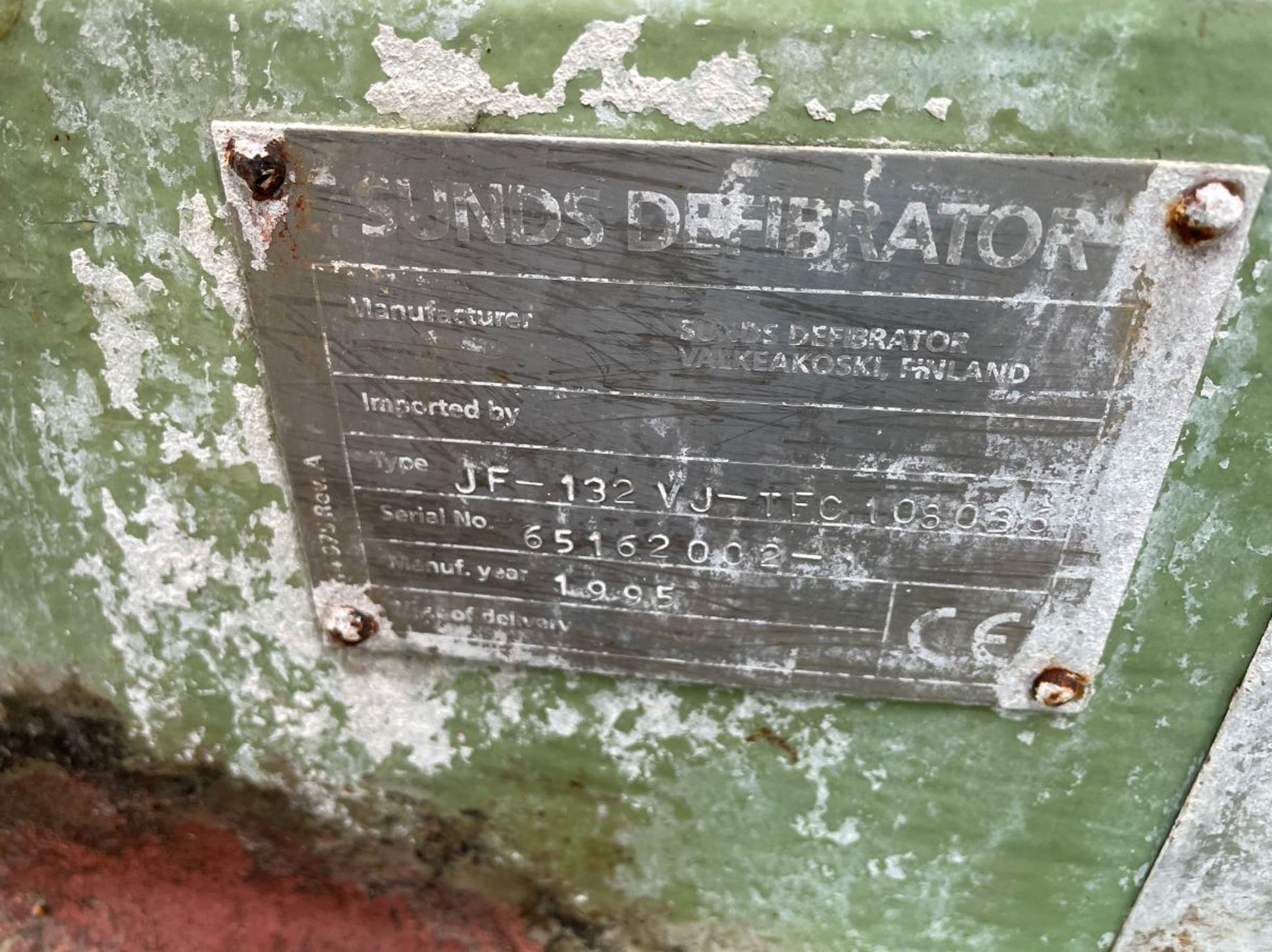 SUNDS DEFIBRATOR JF-132 - Paper Machines for Sale